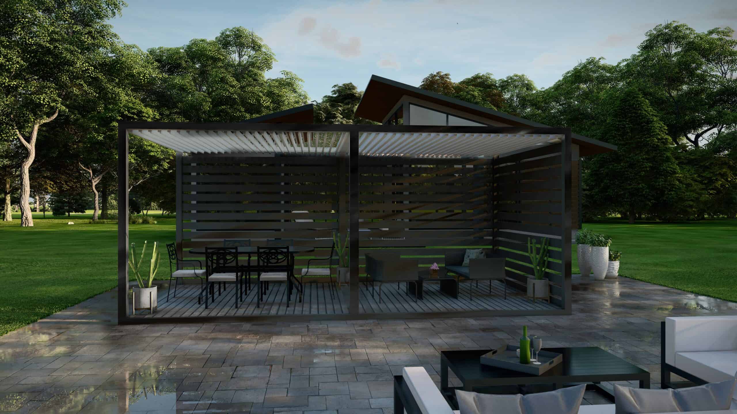 The Art of Pergola Color Selection: Enhancing Your Outdoor Space